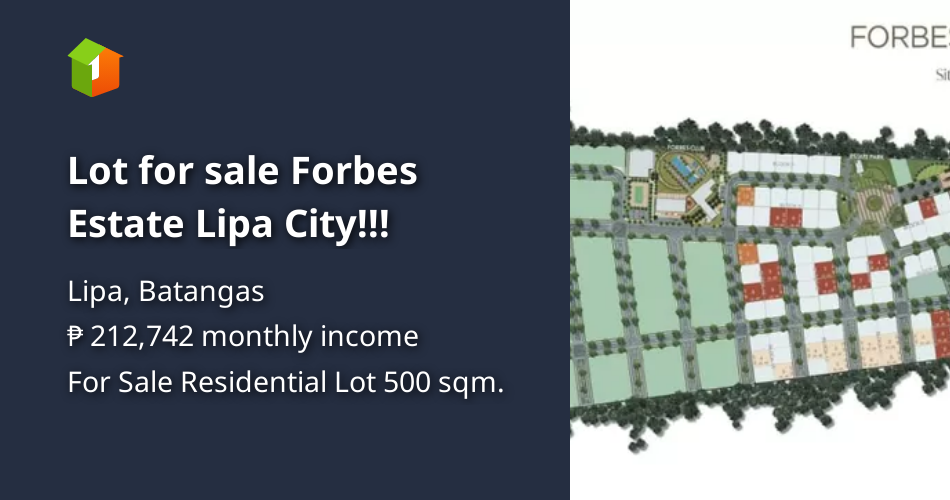 Lot for sale Forbes Estate Lipa City!!! [Lots 🚜] (February 2023) in ...