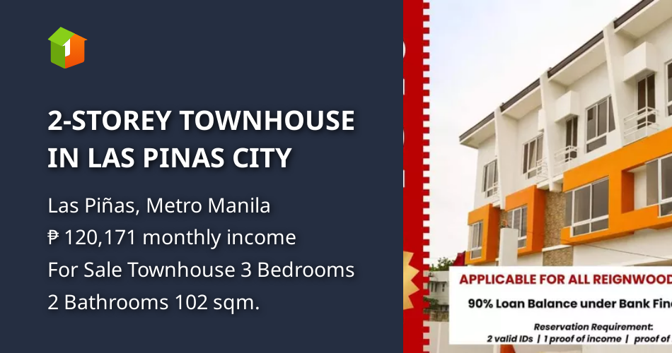 2-STOREY TOWNHOUSE IN LAS PINAS CITY [Houses and Lots 🏘️] (September ...
