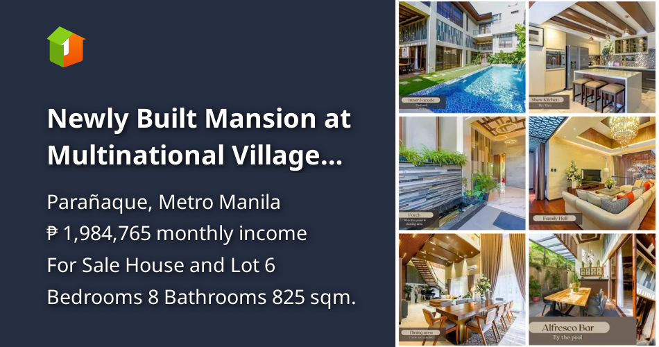 Newly Built Mansion at Multinational Village PARANAQUE CITY Manila ...