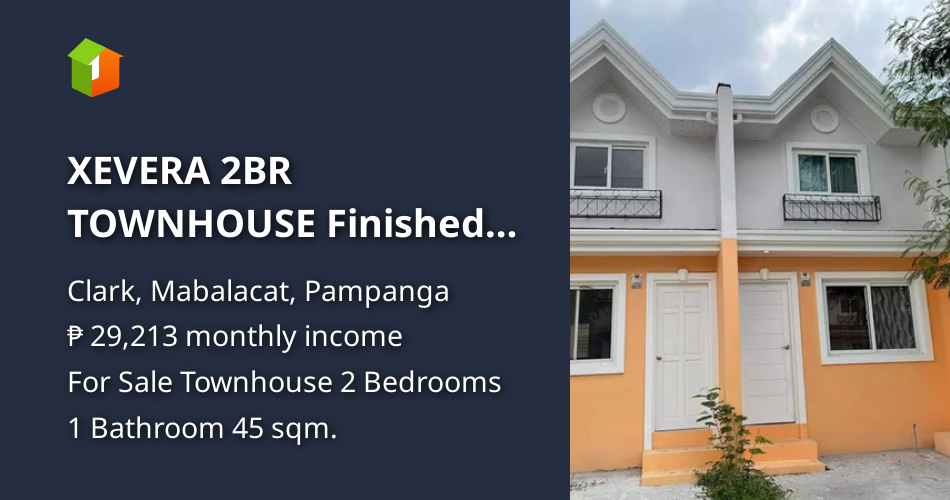 XEVERA 2BR TOWNHOUSE Finished Turn Over!! Xevera Mabalacat [Houses and ...