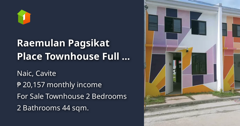 Raemulan Pagsikat Place Townhouse Full 2 Storey for Sale Muzon Naic ...