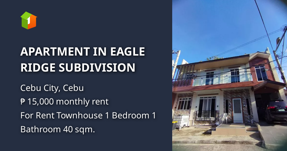 APARTMENT IN EAGLE RIDGE SUBDIVISION [Houses and Lots 🏘️] (October 2025 ...