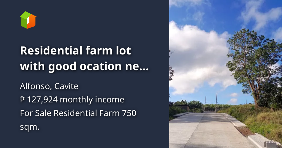 Residential farm lot with good ocation near Tagaytay [Lots 🚜] (July 2025) in Alfonso, Cavite for ...