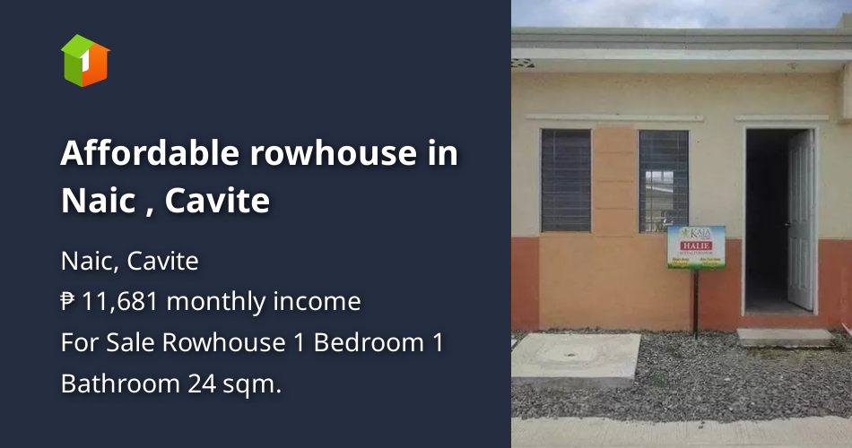 Affordable rowhouse in Naic , Cavite [Houses and Lots 🏘️] (August 2023 ...