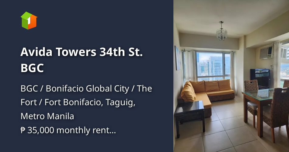 Avida Towers 34th St. BGC [Condos 🏙️] (September 2024) in BGC ...