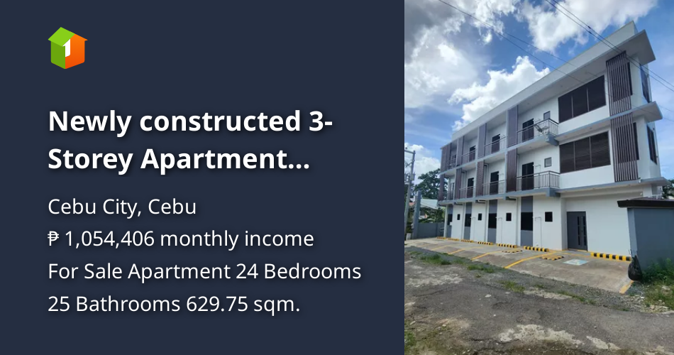 Newly constructed 3-Storey Apartment Building [Condos 🏙️] (December ...