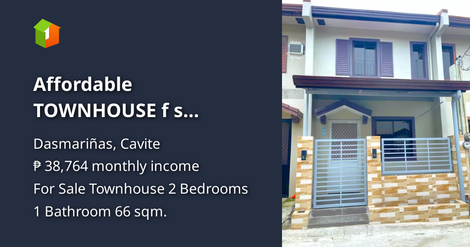 Affordable TOWNHOUSE f s Camella Lessandra | General Trias near Dasma ...
