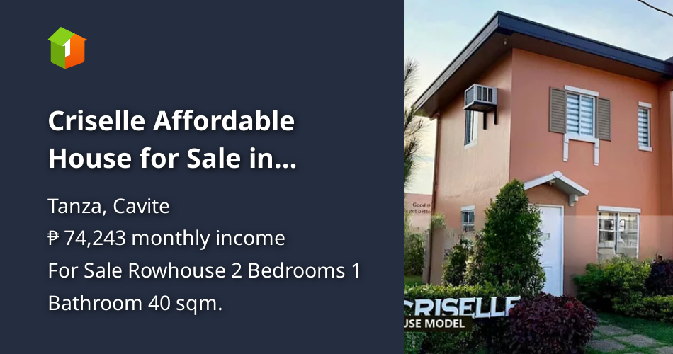 Criselle Affordable House for Sale in Stanza District, Tanza [Houses ...