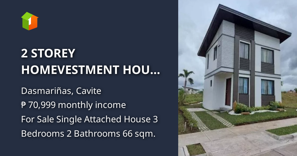 2 STOREY HOMEVESTMENT HOUSE AND LOT @VINEYARD ROBINSONS DASMA [Houses ...