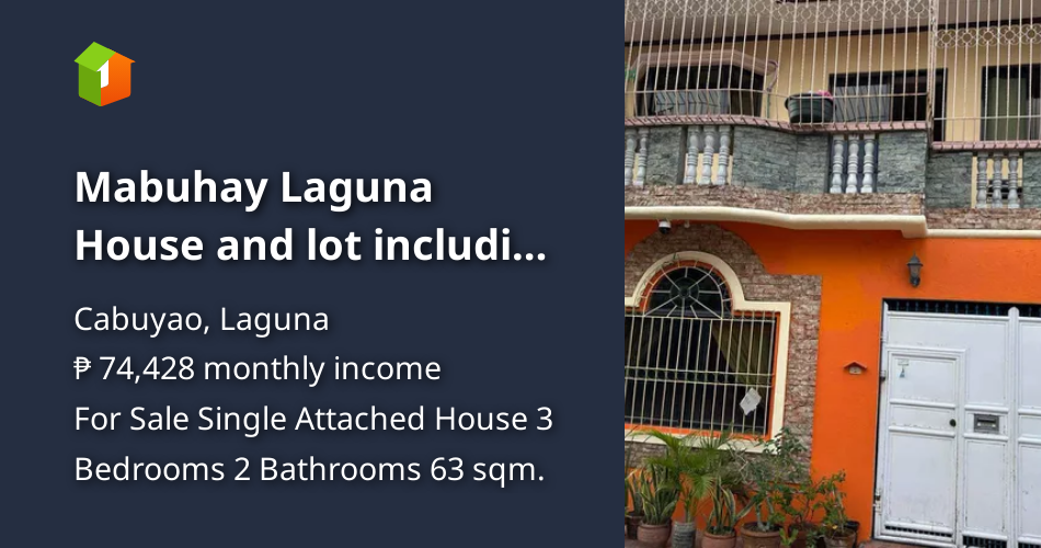 Mabuhay Laguna House and lot including all appliances [Houses and Lots ...