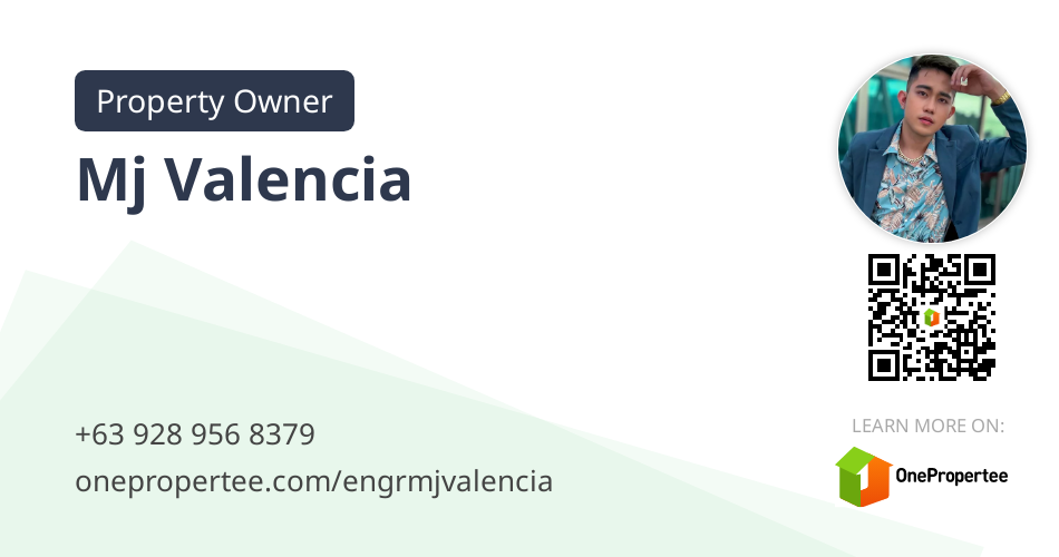 Mj Valencia - Real Estate Property Owner Selling on OnePropertee