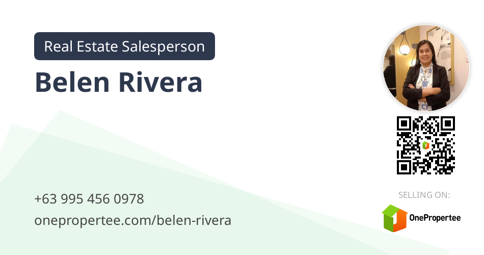 Belen Rivera - Real Estate Salesperson Selling on OnePropertee