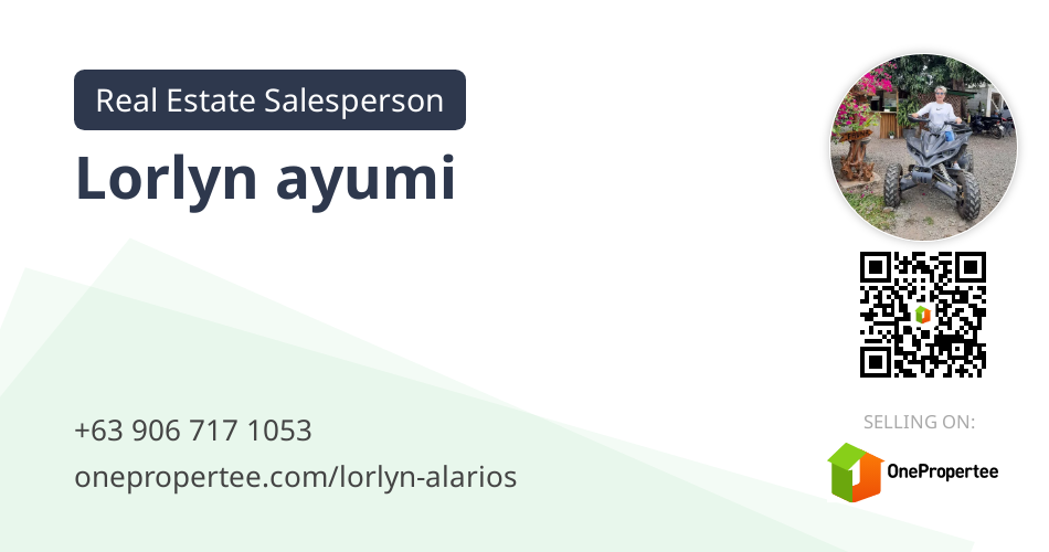 Lorlyn ayumi - Real Estate Salesperson Selling on OnePropertee