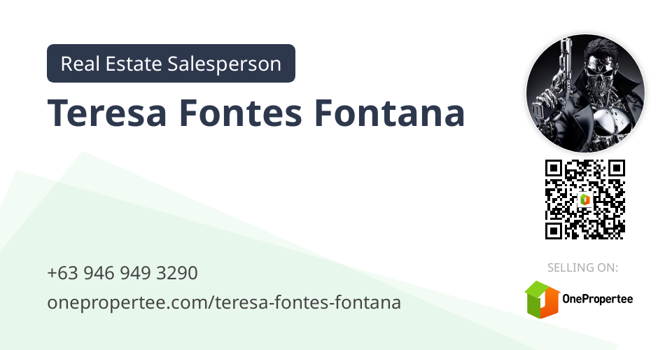 Teresa Fontes Fontana - Real Estate Salesperson Selling on OnePropertee