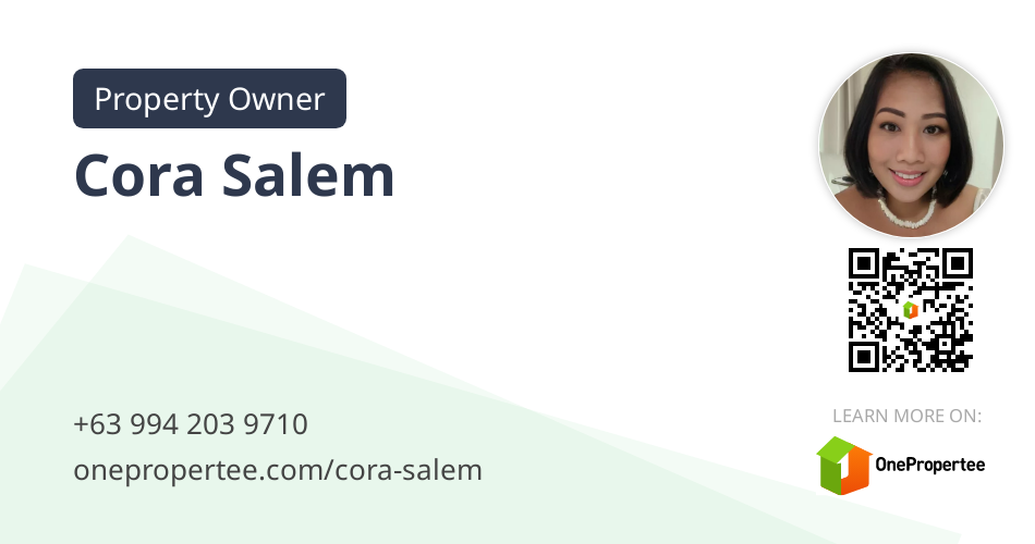 Cora Salem - Real Estate Property Owner Selling on OnePropertee