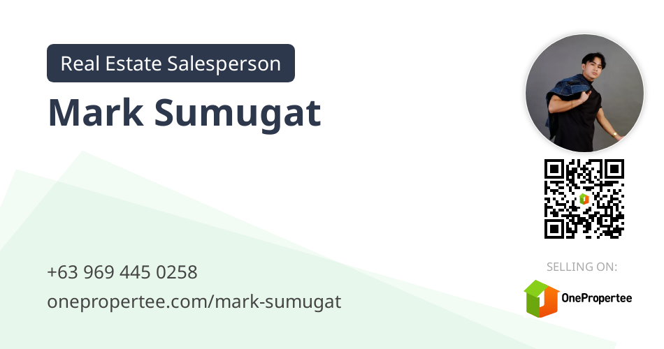 Mark Sumugat - Real Estate Salesperson Selling on OnePropertee