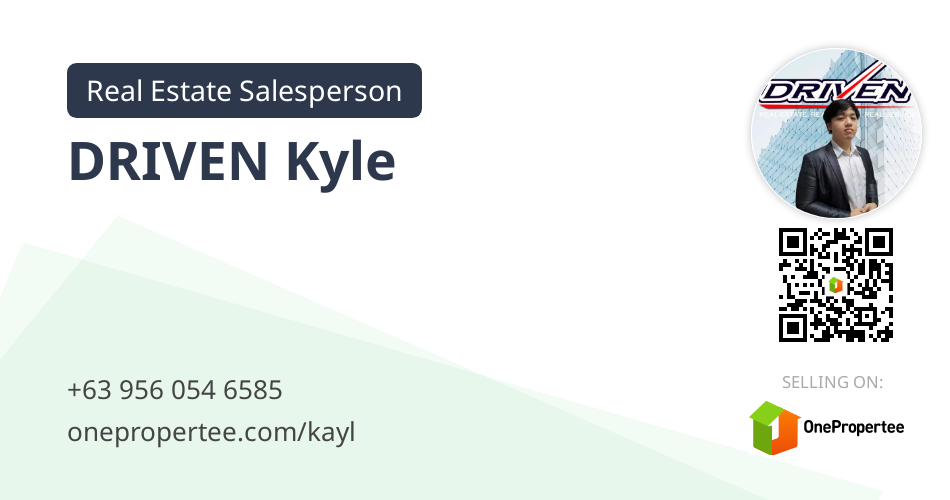 DRIVEN Kyle - Real Estate Salesperson Selling on OnePropertee