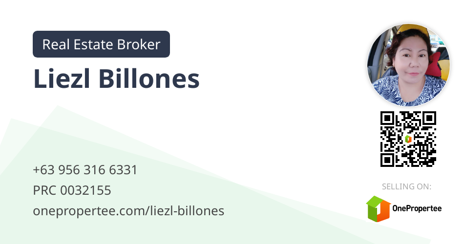 Liezl Billones - Real Estate Broker Selling on OnePropertee