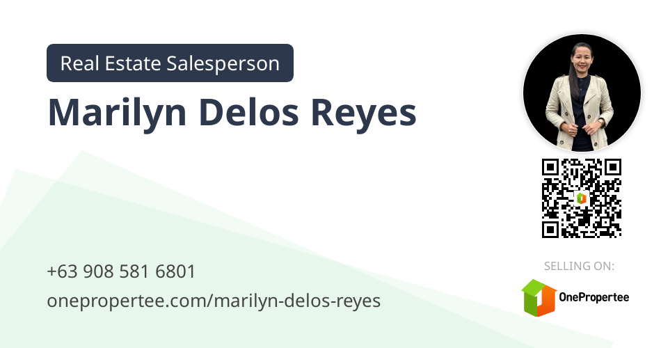Marilyn Delos Reyes - Real Estate Salesperson Selling on OnePropertee