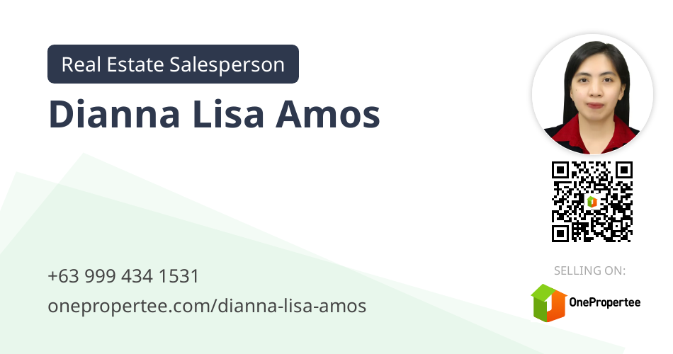 Dianna Lisa Amos - Real Estate Salesperson Selling on OnePropertee