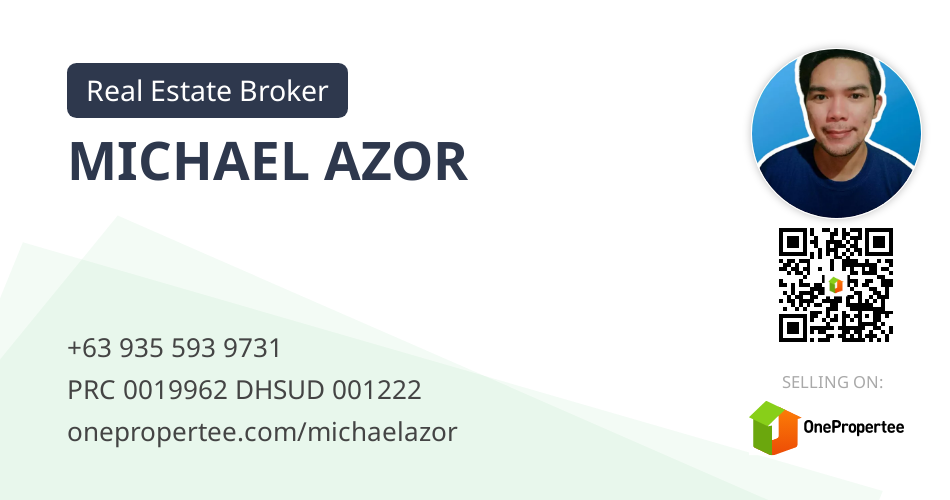 About MICHAEL AZOR - Real Estate Salesperson Selling on OnePropertee