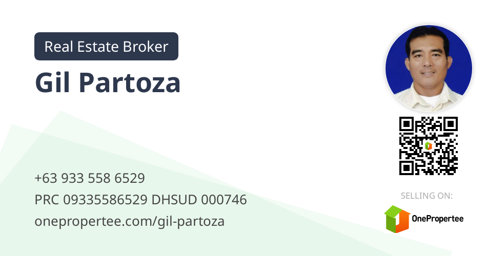 Gil Partoza - Real Estate Broker Selling on OnePropertee