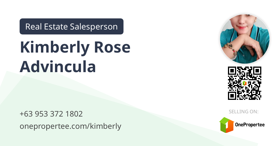 Kimberly Rose Advincula - Real Estate Salesperson Selling on OnePropertee