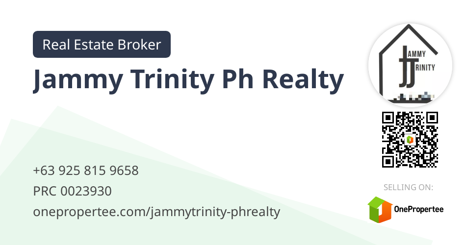 Jammy Trinity Ph Realty - Real Estate Broker Selling on OnePropertee
