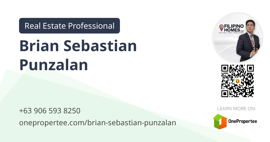 Brian Sebastian Punzalan - Real Estate Professional Selling on OnePropertee