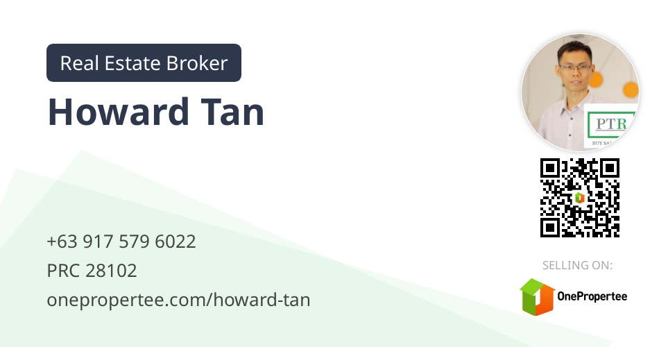 Howard Tan - Real Estate Broker Selling on OnePropertee