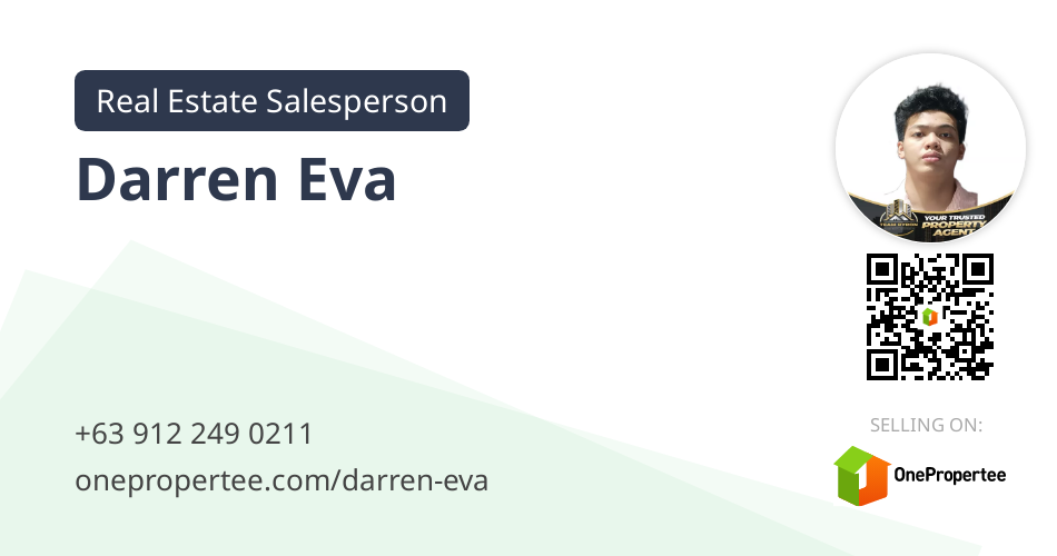 Darren Eva - Real Estate Salesperson Selling on OnePropertee