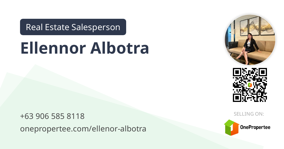 Ellennor Albotra - Real Estate Salesperson Selling on OnePropertee