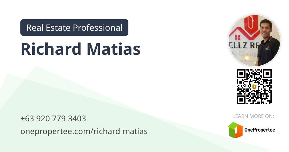 Richard Matias - Real Estate Professional Selling on OnePropertee