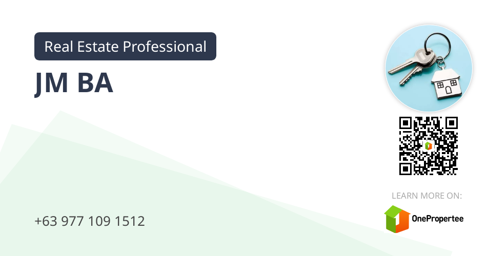 JM BA - Real Estate Professional Selling on OnePropertee