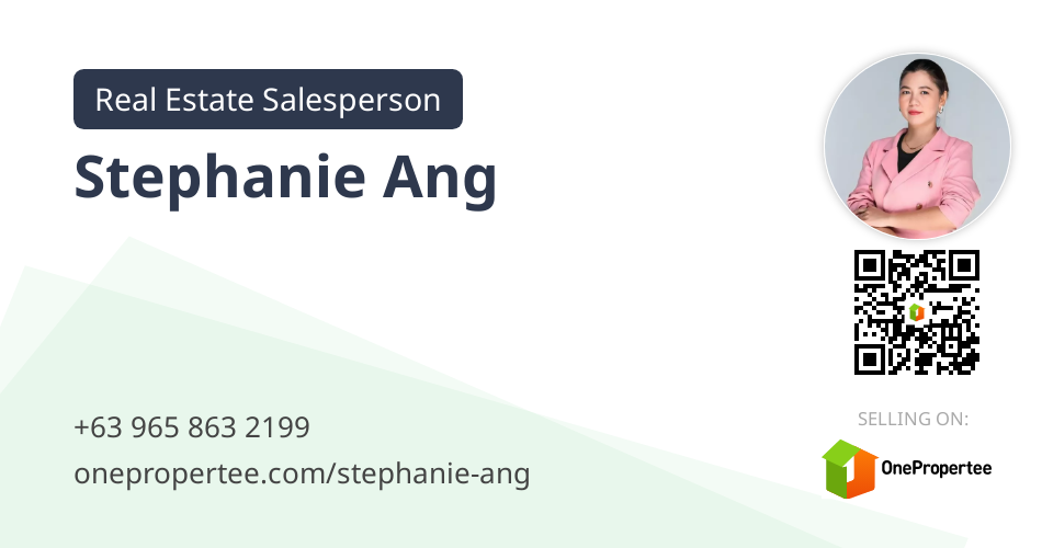 Stephanie Ang - Real Estate Salesperson Selling on OnePropertee