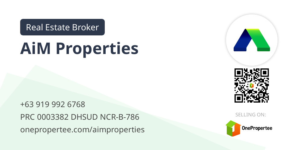 AiM Properties - Real Estate Broker Selling on OnePropertee