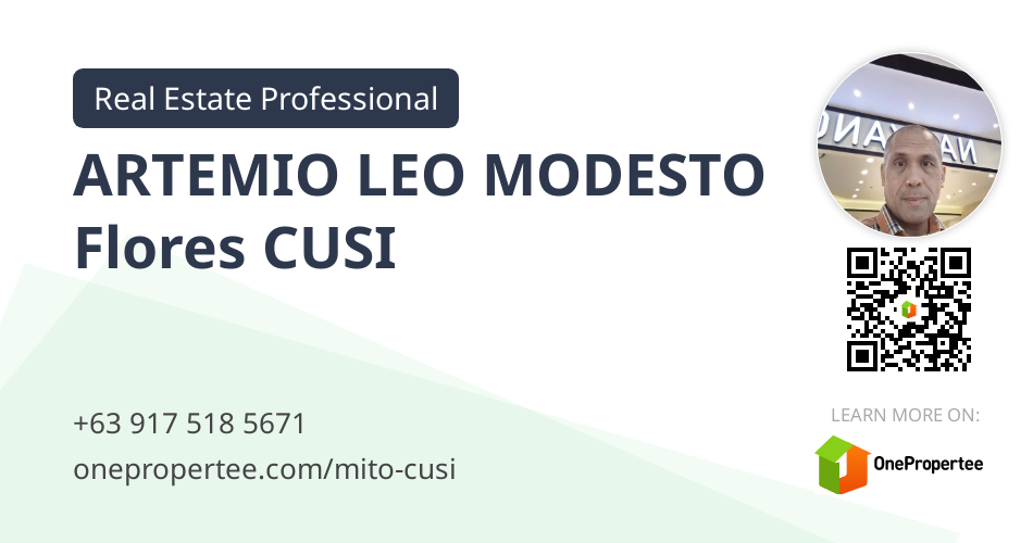 ARTEMIO LEO MODESTO Flores CUSI - Real Estate Professional Selling on ...