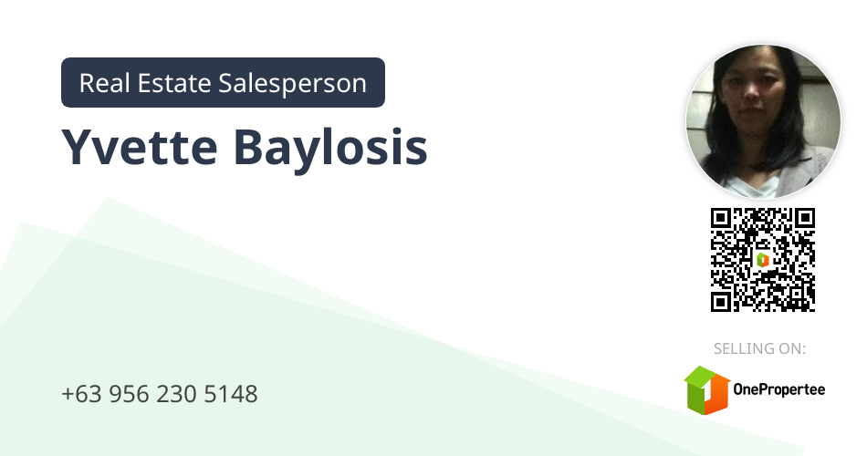 Yvette Baylosis - Real Estate Salesperson Selling on OnePropertee