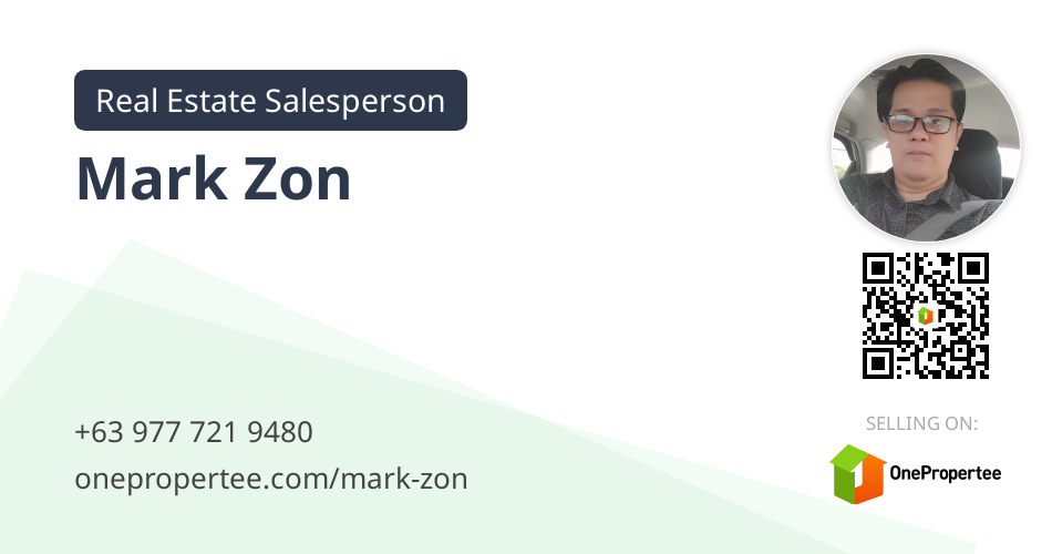 Mark Zon - Real Estate Salesperson Selling on OnePropertee